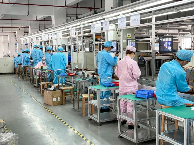 China shenzhen Coslight power technolohy Co.,ltd factory production line